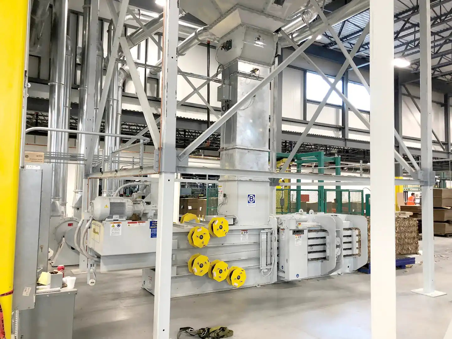 OBP Industrial Baler Machine | Corrugated Solutions