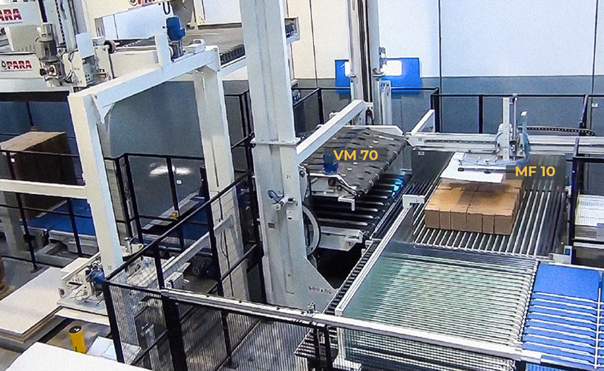 Bundle Breaker Exit Line for RDCs | PARA | Corrugated Solutions